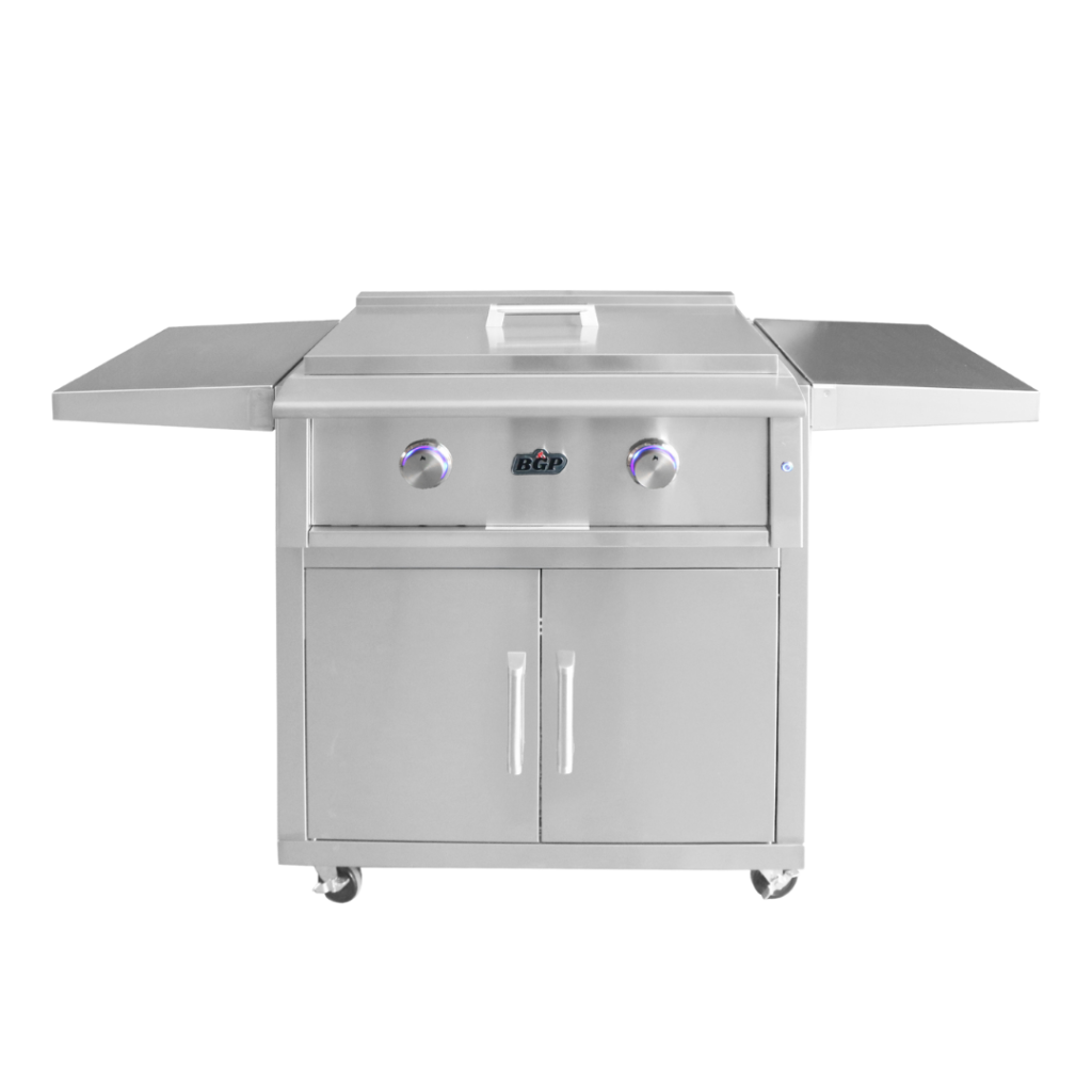 BGP 30″ Built-In Griddle on a Cart – BBQ Grill People