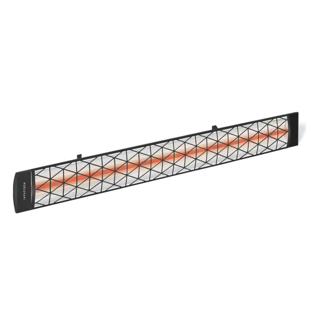 Infratech 61-1/4 inch Heater Contemporary Motif Upgrade Kit – Black ...