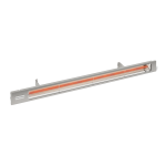 Infratech Slimline Single Element 42-1/2 inch 2400 Watt Electric Heater ...